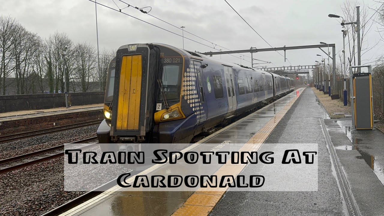 Train Spotting at Cardonald - YouTube