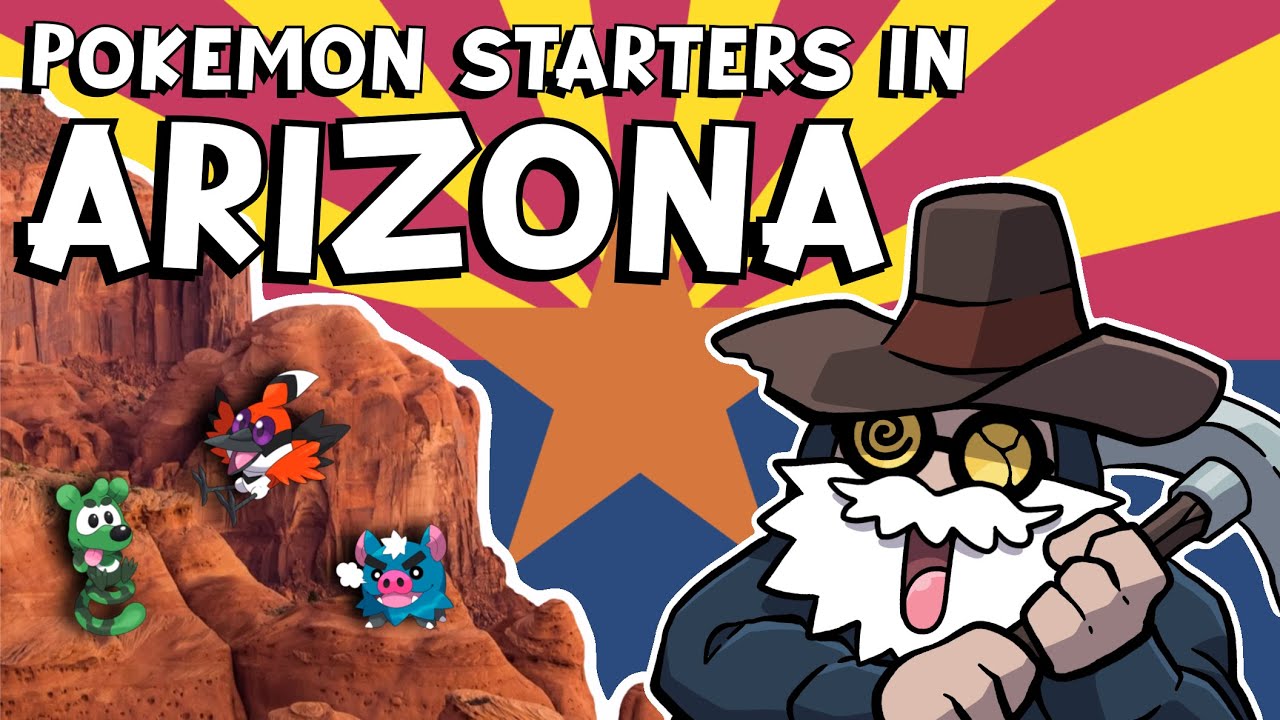 Pokemon Starters in Arizona! - YouTube