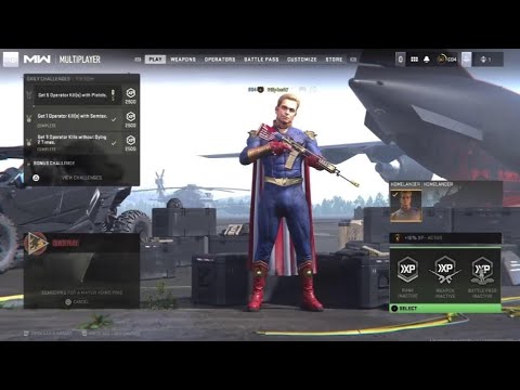 Homelander saves Call of Duty! | COD MWII TDM on BreenBergh Hotel on ...