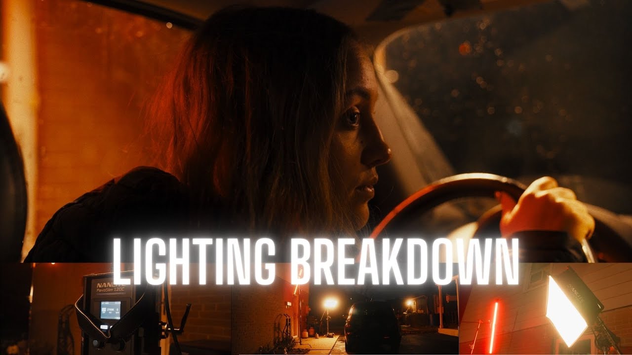 How To Light A Budget Night Scene (FX3) - YouTube