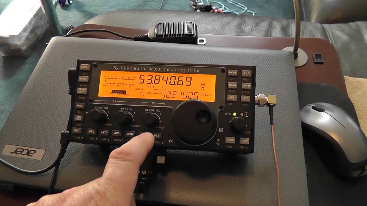 How to set up PL Tone on Elecraft KX3 - YouTube