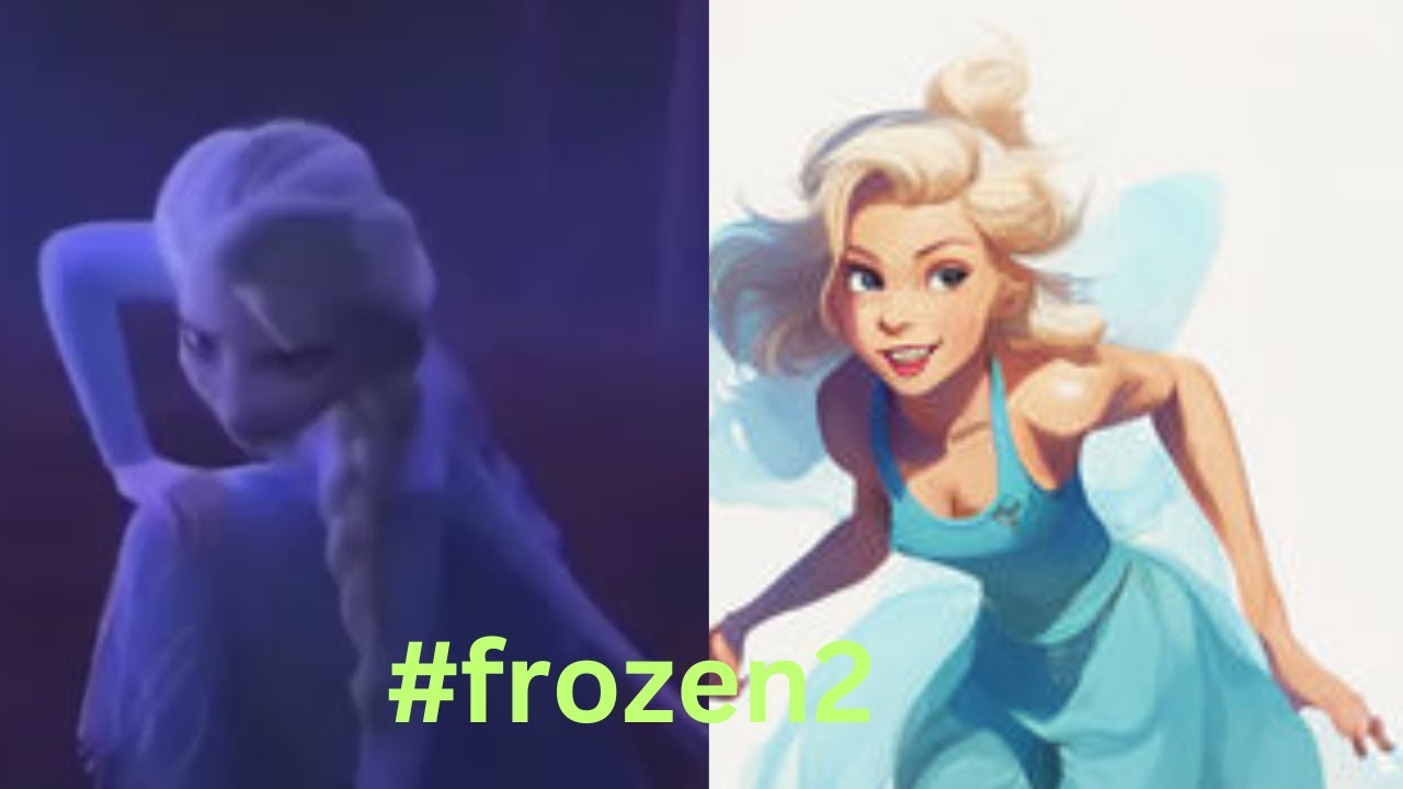 Let It Go Funny Drawing Meme | Frozen 2 😂 #live2day - YouTube