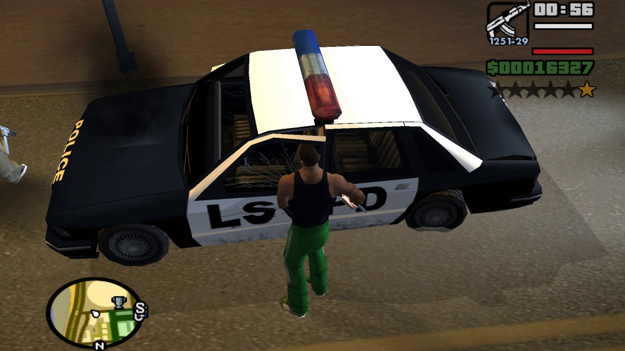 spooky cop car - YouTube