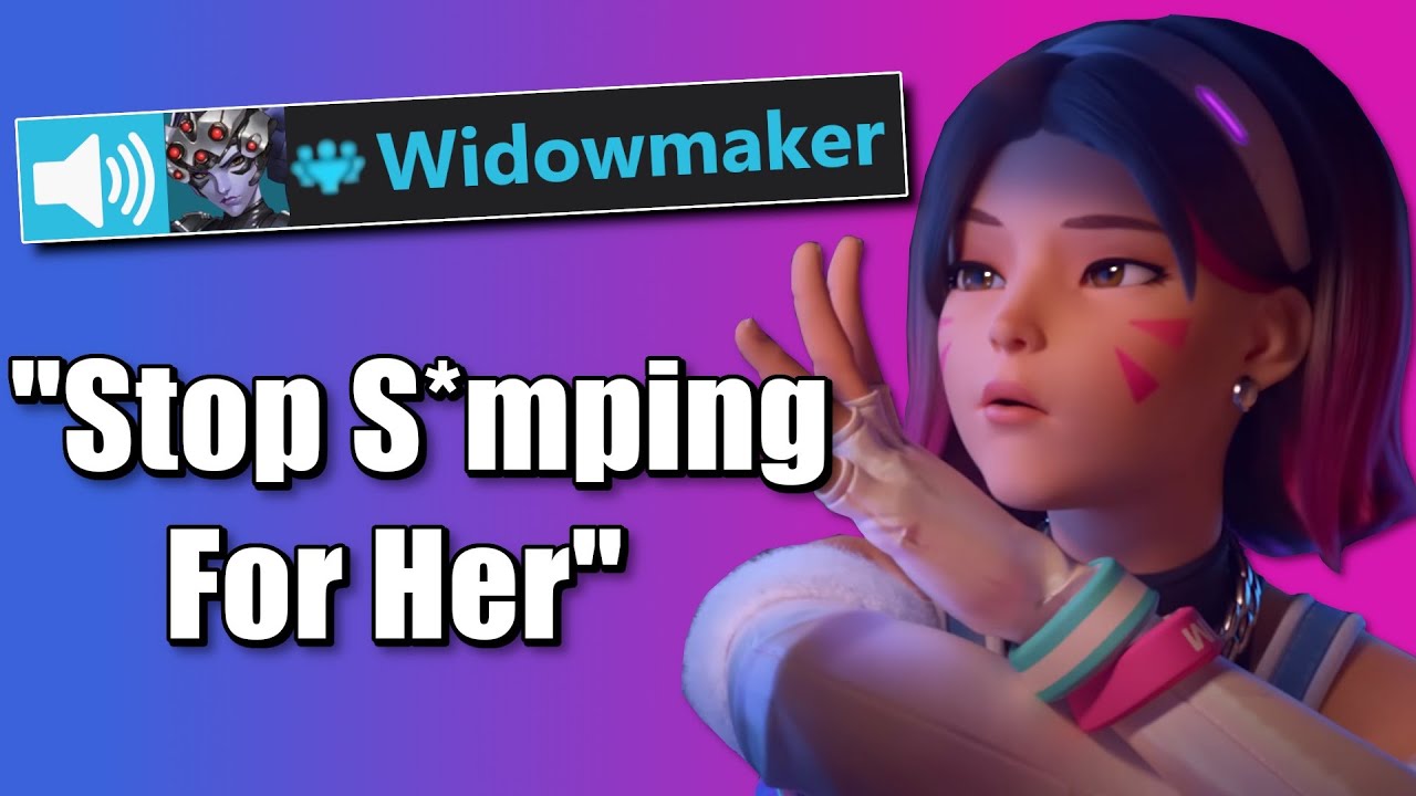 Toxic Widowmaker flames both supports - YouTube