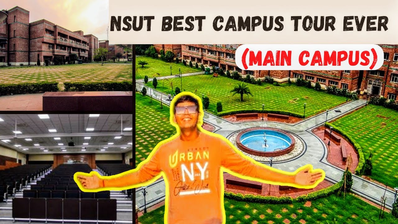 nsut best campus tour ever - YouTube