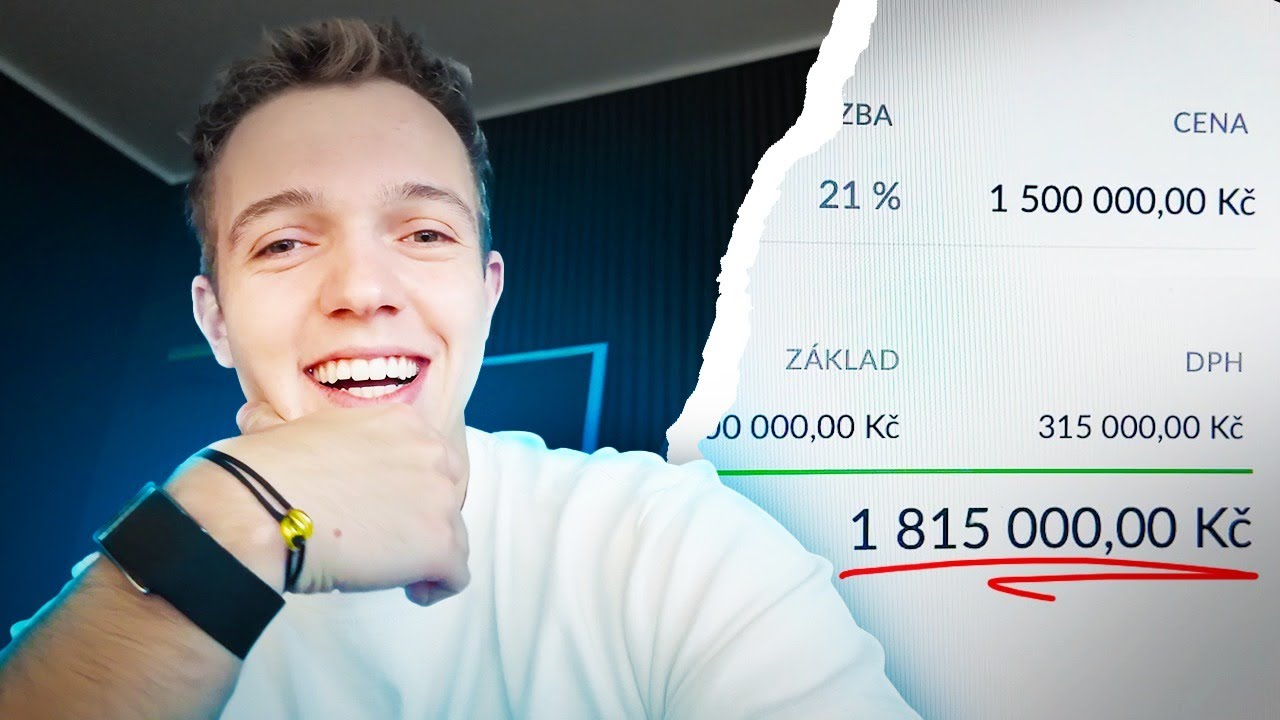Vystavil Jsem Fakturu za 1 800 000 Kč | Daily Vlog #21 - YouTube