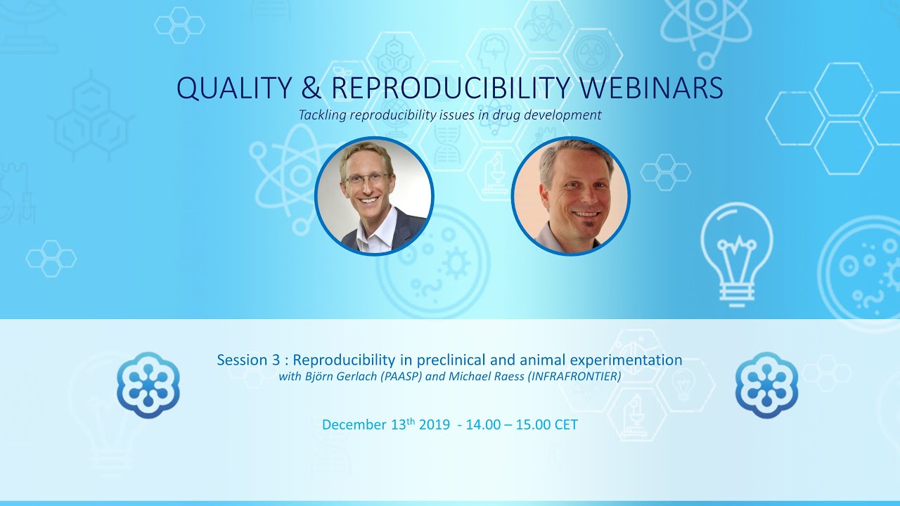 Reproducibility in preclinical and animal experimentation - Quality and ...