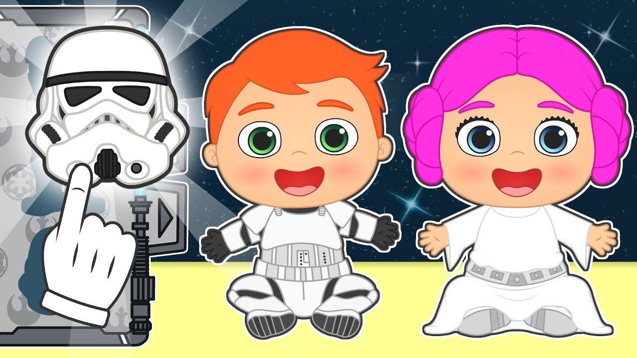 BABY ALEX AND LILY Dress up Space Princess and Empire Soldier 💥 ...