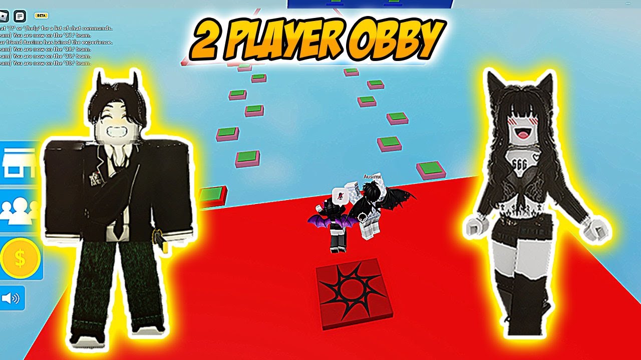 SERU BANGET!! KITA KOMPAK YEY! [Two Player Obby 2] #2playerobby # ...