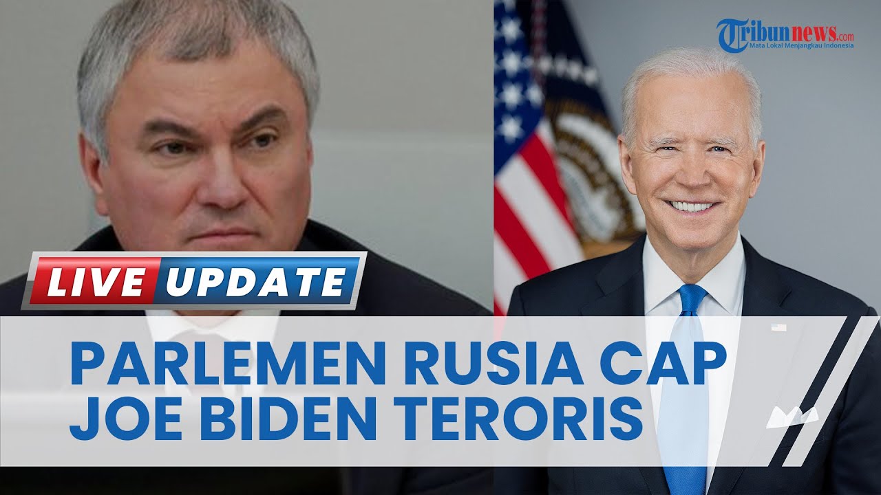 Duma Rusia Cap Joe Biden sebagai Teroris, Disebut Jadi Dalang Sabotase ...