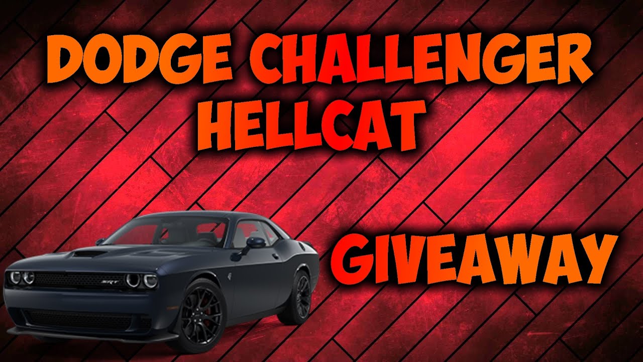 ROBLOX - Drive HELLCAT GIVEAWAY (CLOSED) - YouTube