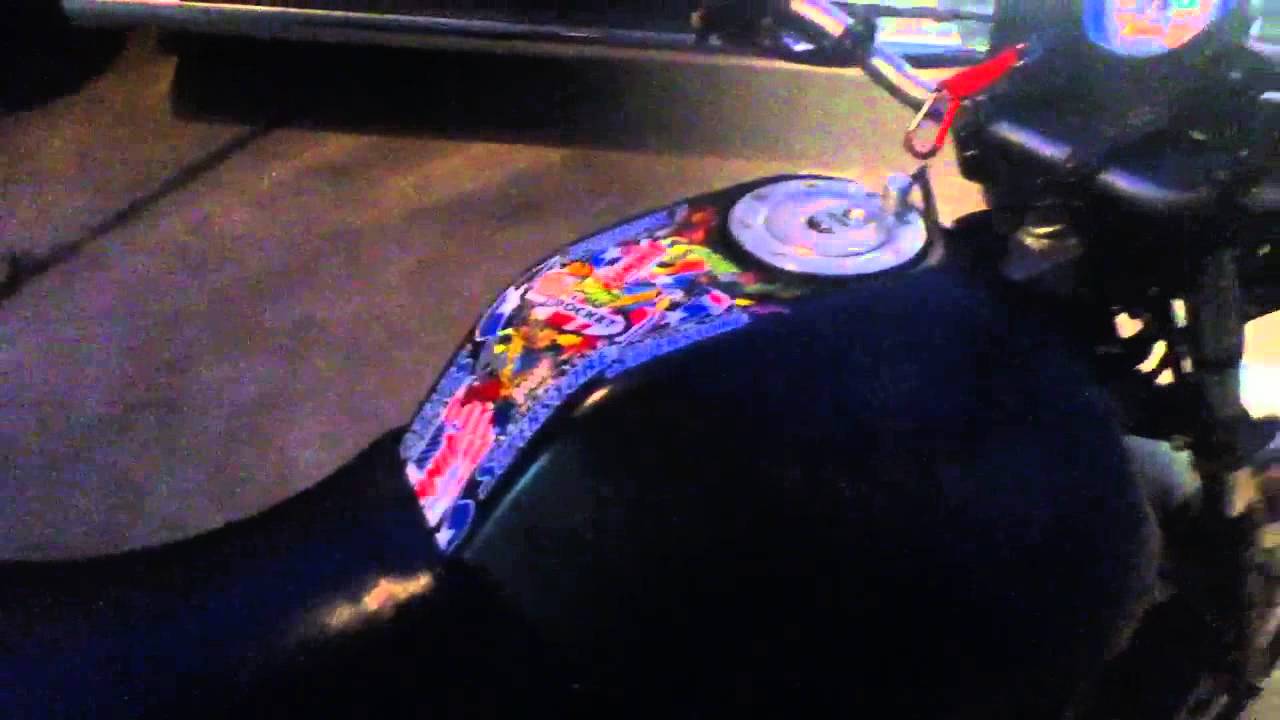 Buell Blast Sticker Bomb - YouTube