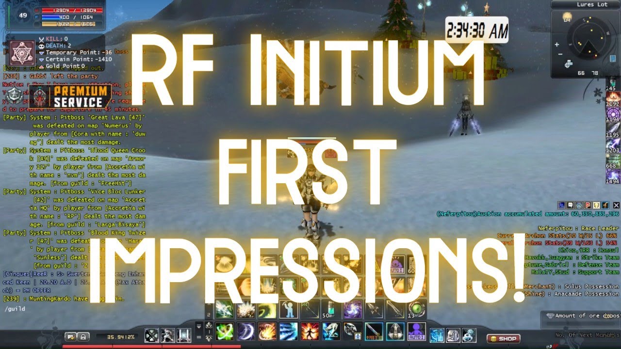 RF Initium - First Impressions! RF Online Devie - YouTube
