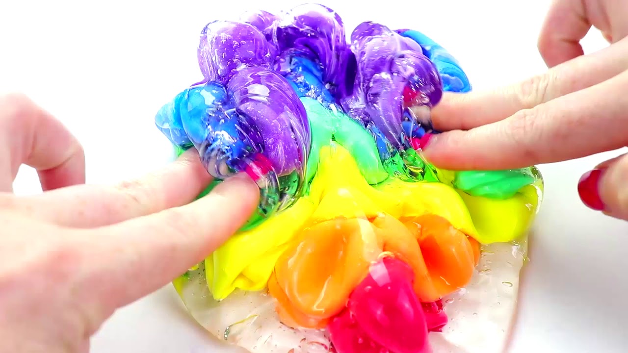 Relaxing Rainbow Slime Compilation ASMR | Satisfying Video #5 - YouTube