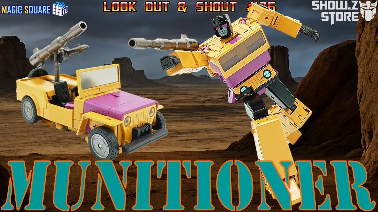 Look Out & Shout #76 - Magic Square MS-04 Munitioner (aka G1 Swindle ...