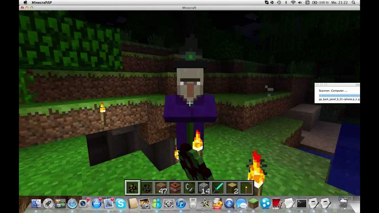 Minecraft Hexen Kampf - YouTube