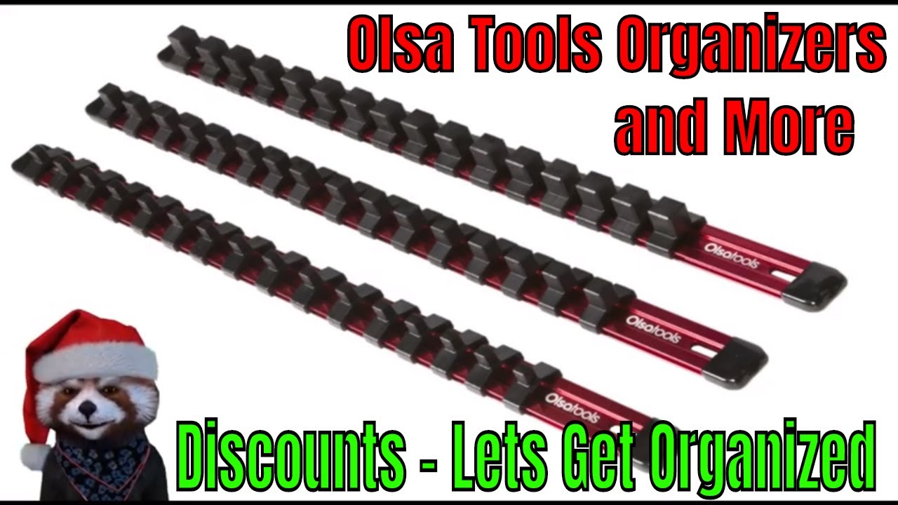 Olsa Tools - Magnetic Socket Organizers - Gift Ideas - YouTube