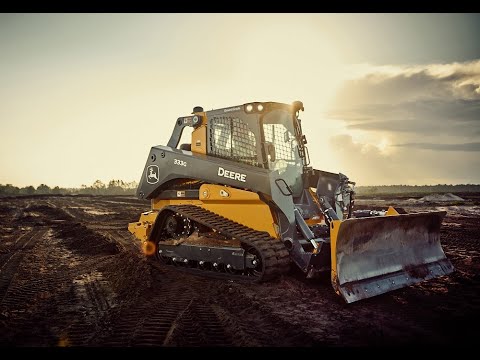 John Deere 333G SmartGrade Compact Track Loader - YouTube