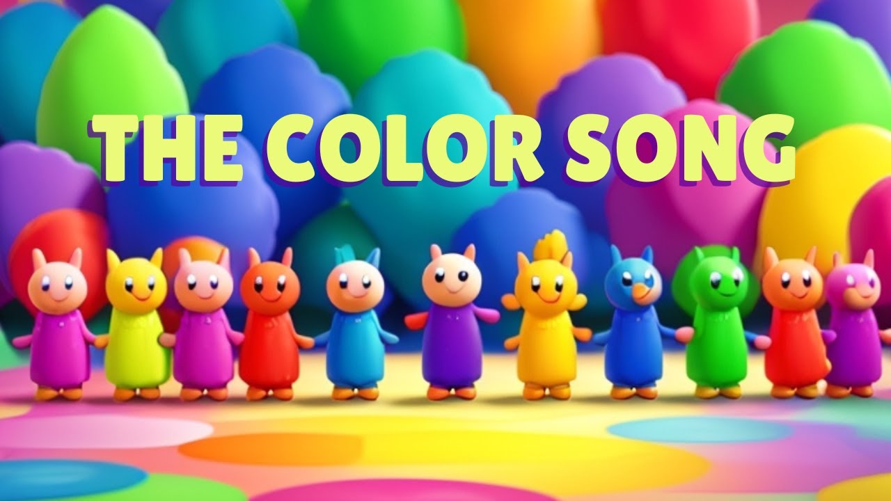 The Color Song| Nursery and Kids Song| Super Simple for Learning - YouTube