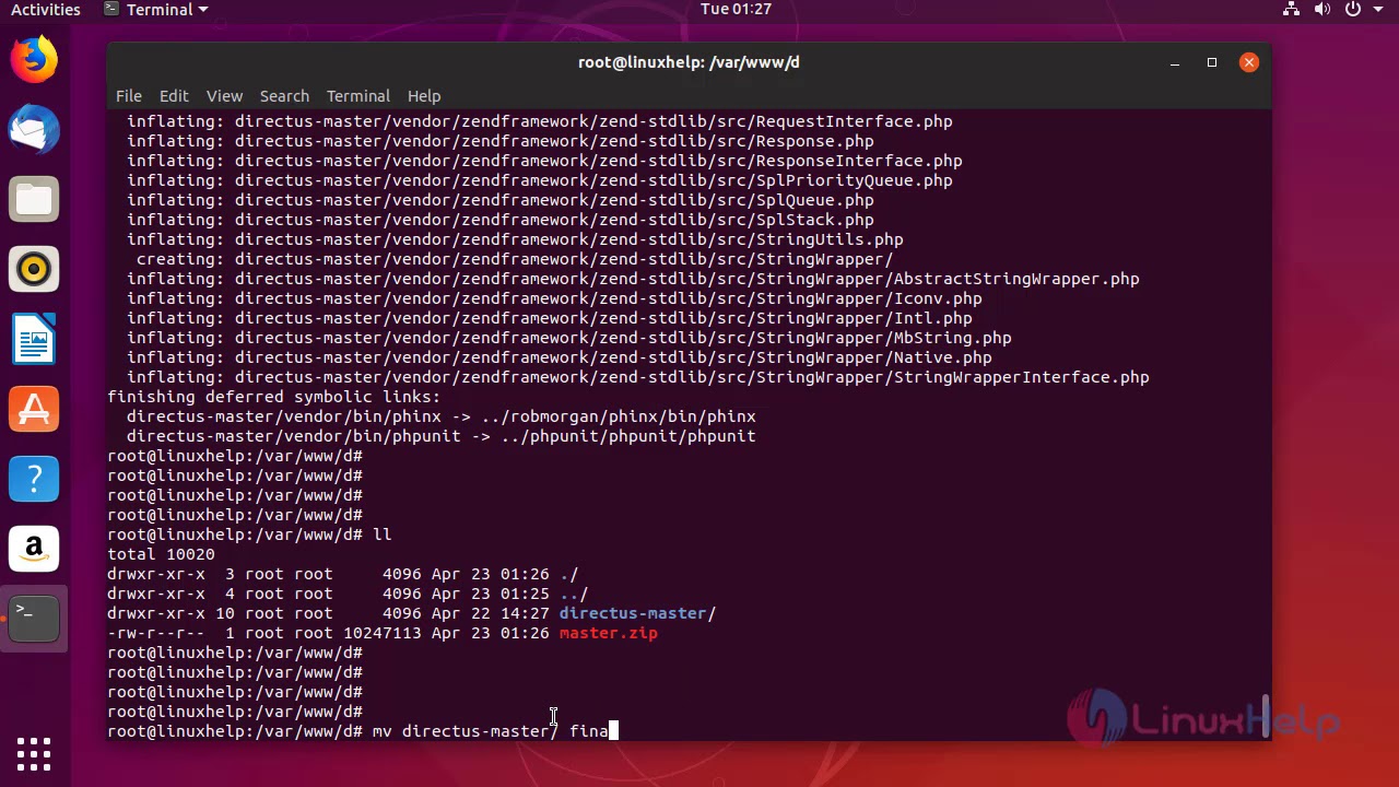 How to Install Directus CMS 7v on Ubuntu 18.10 - YouTube