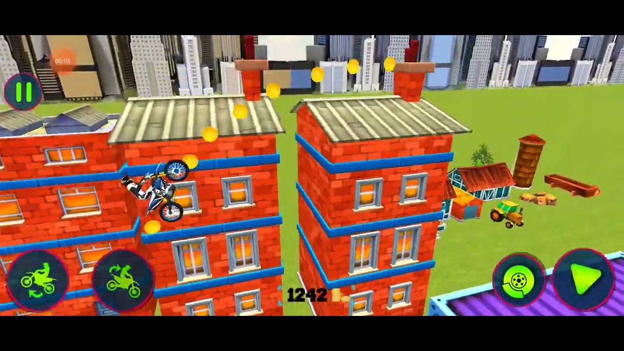 stunt motor bike(1) - YouTube