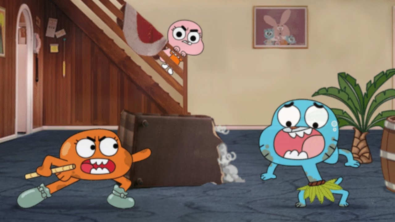 Gumball: Home Alone Survival - Darwin Wants Gumball To Upgrade His Gear ...