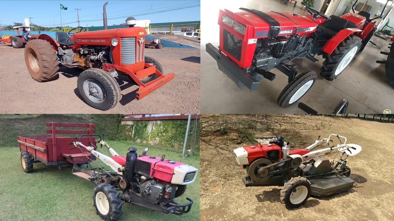 MICRO TRATORES E TRATORES PEQUENOS À VENDA A PARTIR DE 12 MIL - YouTube