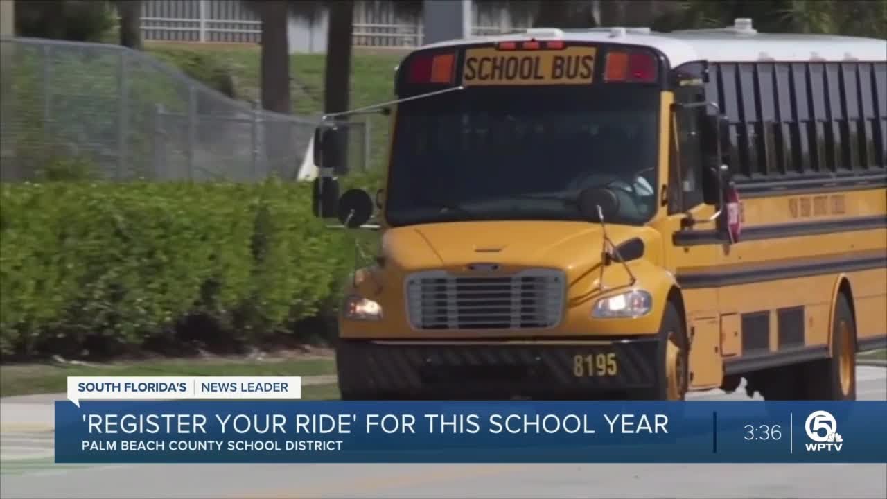 Have you registered to ride school bus this year? - YouTube