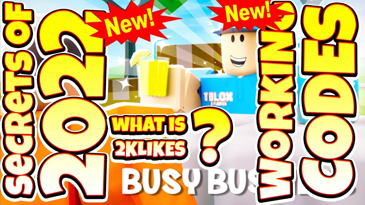 NEW CODES [MASTERY] Busy Business! 🏆, Roblox GAME, ALL SECRET CODES ...