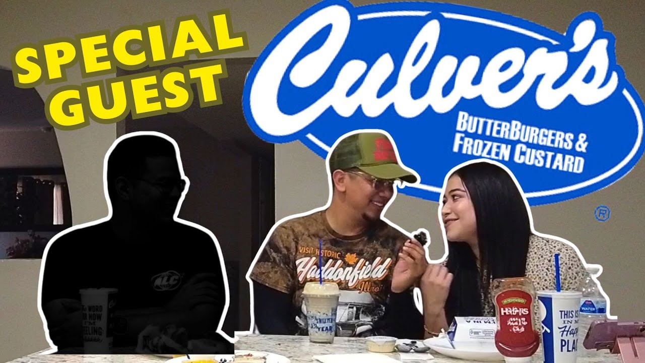 CULVER'S BUTTERBURGERS & FROZEN CUSTARD FOOD REVIEW WITH CUZZI P! - YouTube