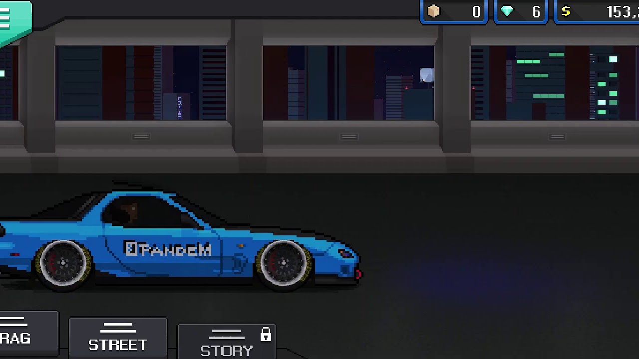 Pixel Car Racer: Mazda RX7 Gameplay - YouTube