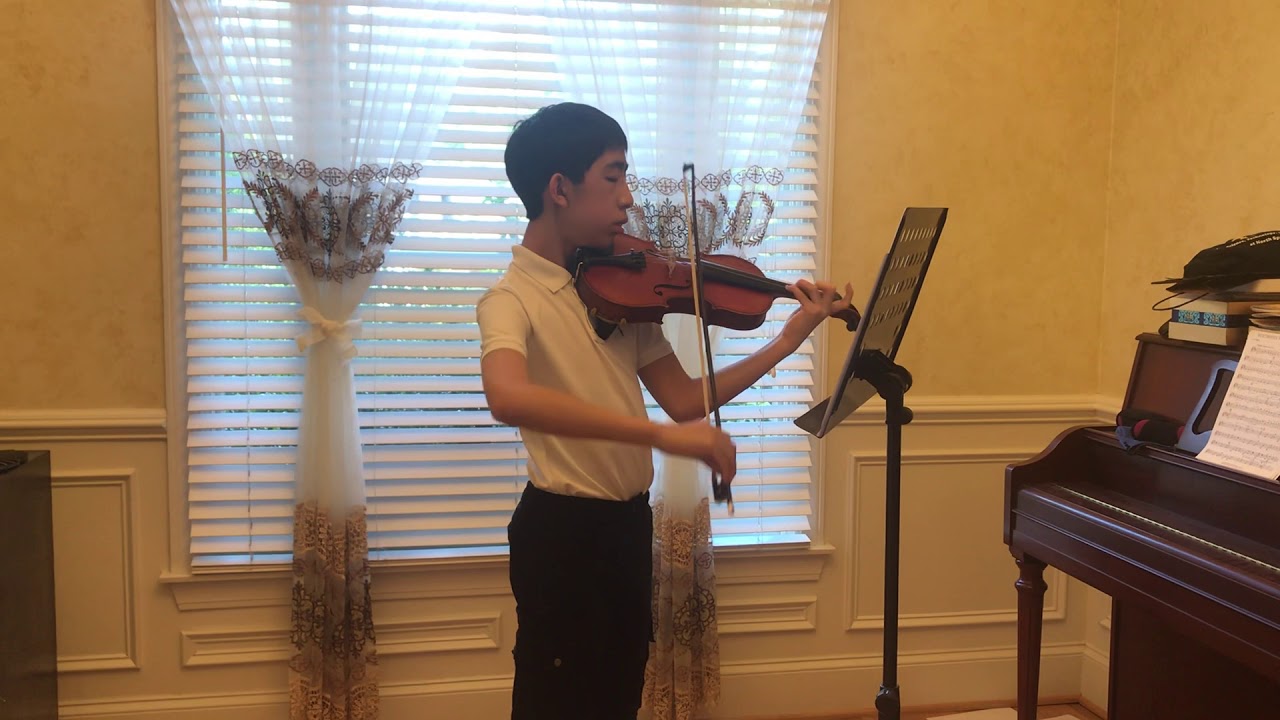 Patrick Li- Concerto No. 23 Movement 1 by Viotti - YouTube
