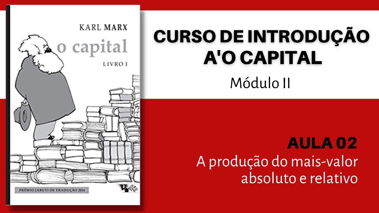 Curso de Introdução a'O Capital - Módulo II - Aula 02 - A produção do ...