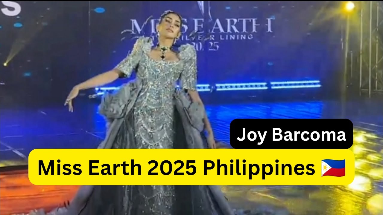 Miss Earth 2025 Philippines Joy Barcoma Press Presentation and Advocacy ...