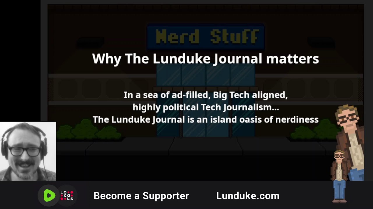 Why The Lunduke Journal is Important - YouTube