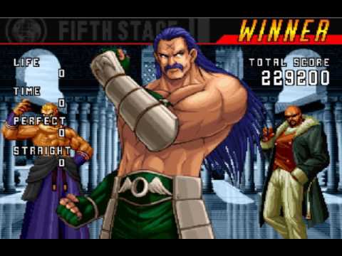 gameplay the king of fighters 98´unlimited match boss 96 team - YouTube