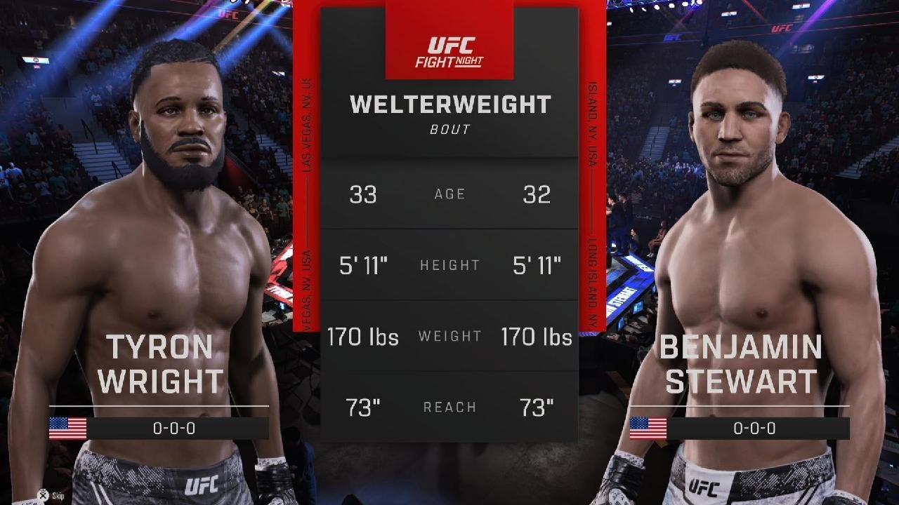 Tyron Wright Vs Benjamin Stewart - YouTube