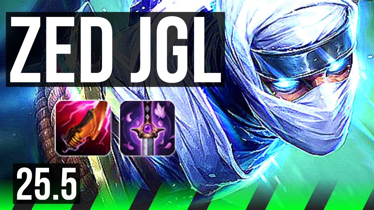 ZED vs DARIUS (JGL) | 6/0/9, Dominating | EUW Grandmaster | 25.5 - YouTube