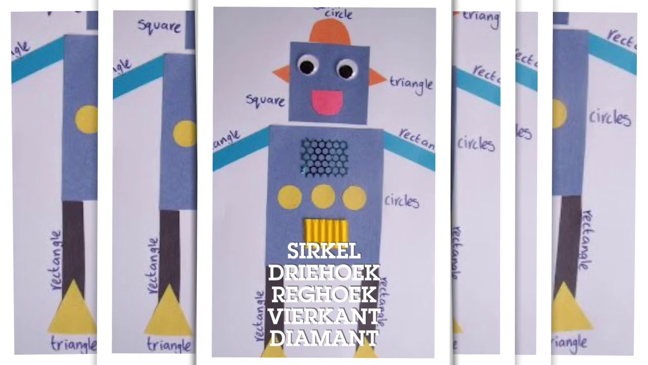 Gr. 1 e-kunsprojek: Vorms Robotte! - YouTube