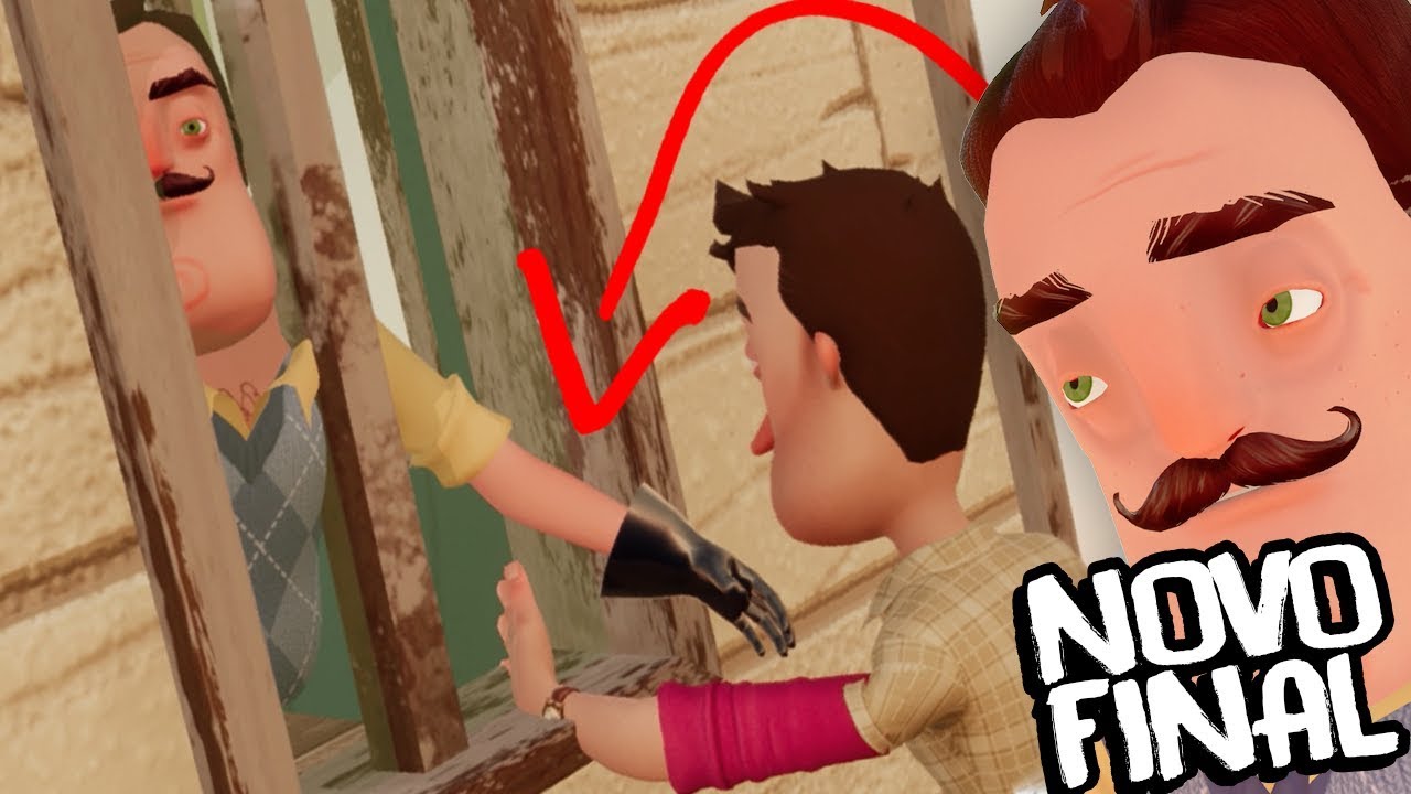O NOVO FINAL DE HELLO NEIGHBOR!!! O CHOCANTE FINAL! | Hello Neighbor ...