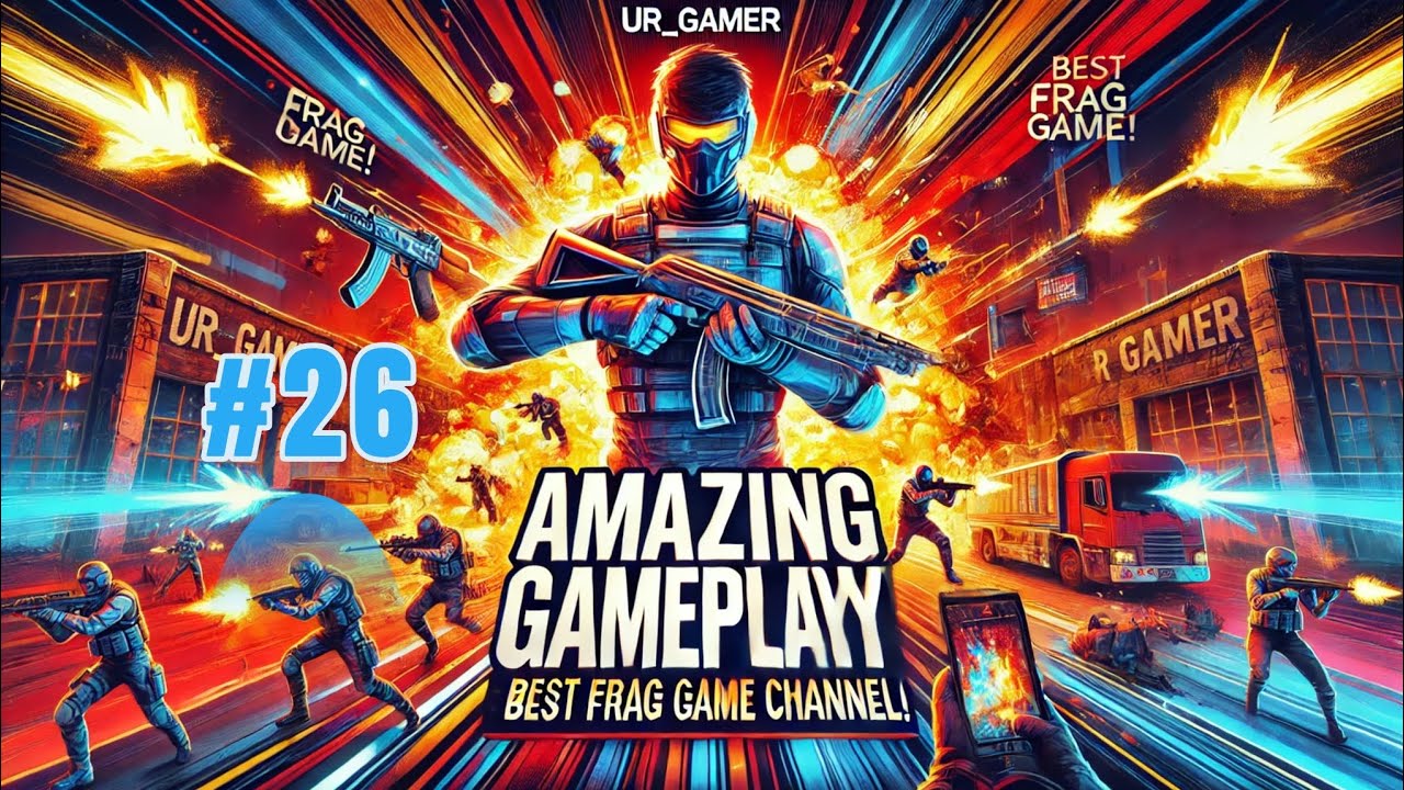 "World's Best FRAG Gameplay 🌟 | Back-to-Back Firing Action | UR_Gamer ...
