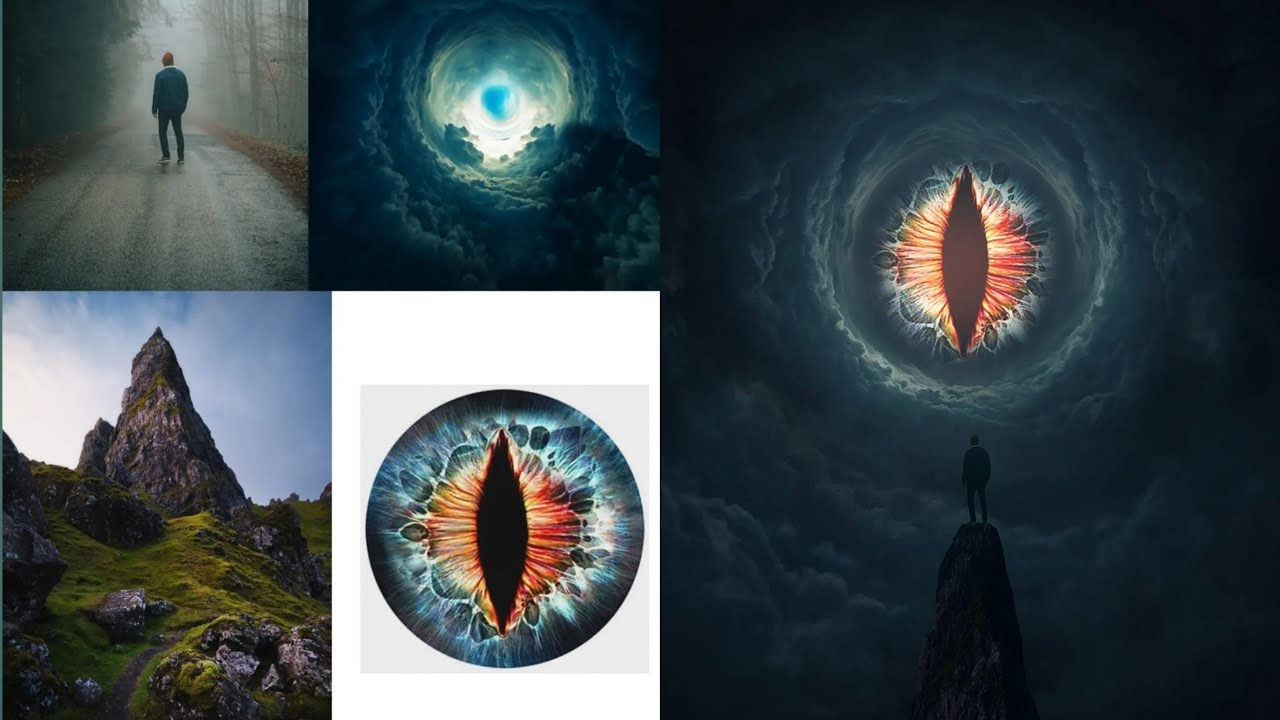 Eye of Leviathan Photo manipulation PicsArt tutorial| PicsArt editing ...