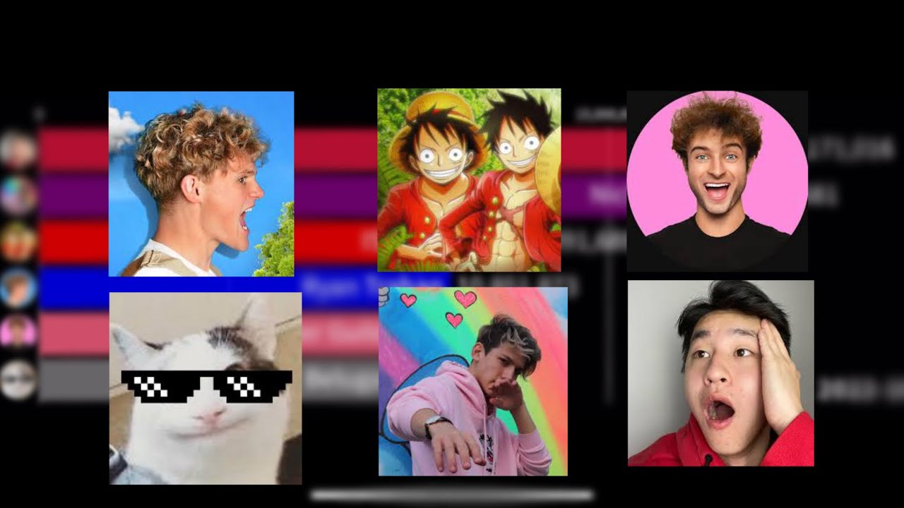 Ryan Trahan Vs IShowSpeed Vs Topper Guild Vs Beluga Vs NichLmao Vs ...