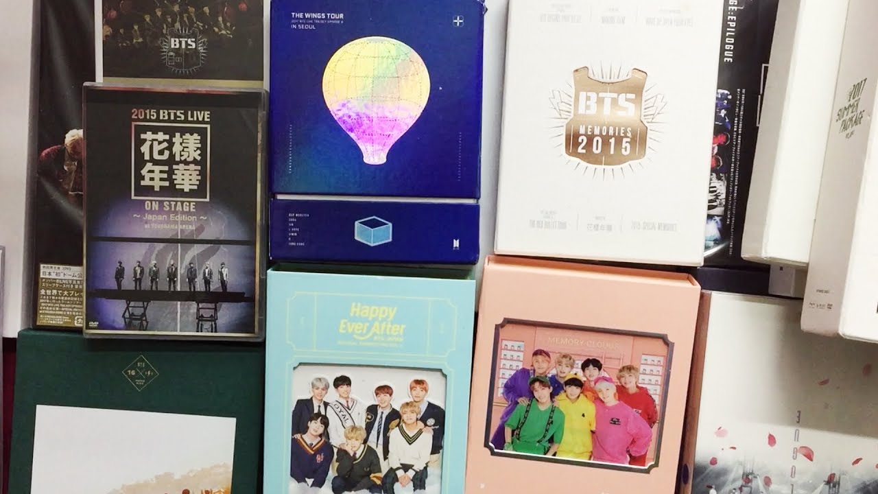 Many BTS DVD's - My Collection~ - YouTube