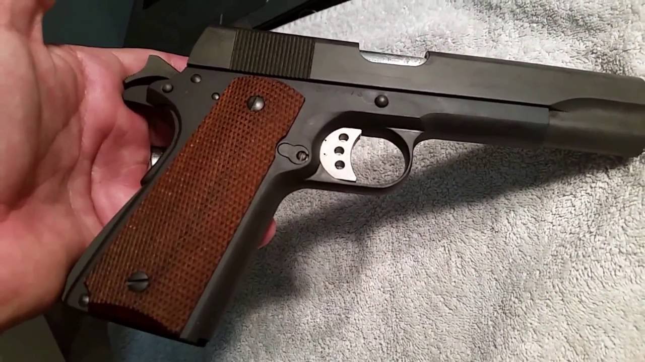 Parkerizing a Norinco 1911 .45 - YouTube