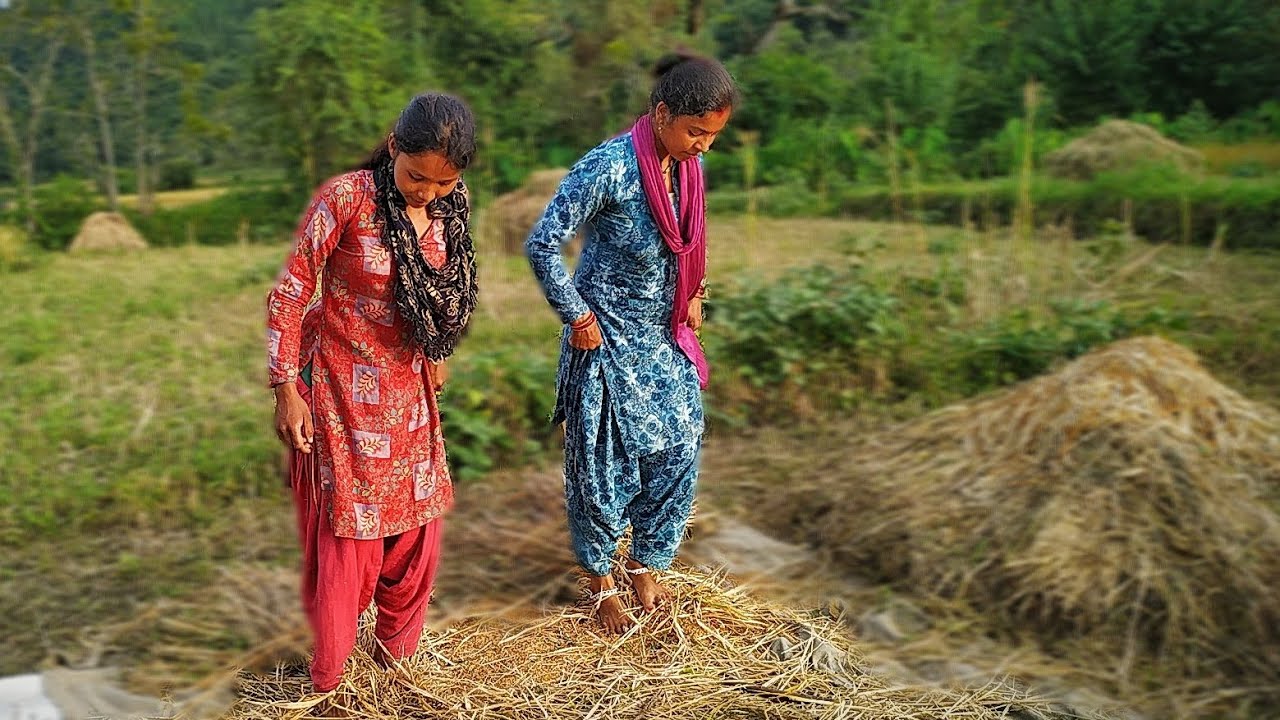 Himalayan People Life || Life With Nature || Village life || Rural ...