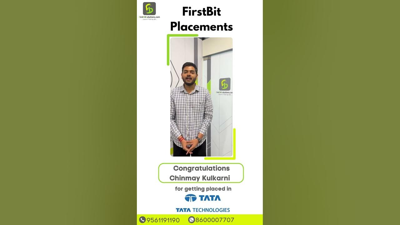 Placement at FirstBit Solutions - YouTube