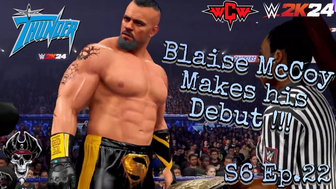 WWE 2k24 WCW Universe: S6 Ep.22 (123): Thursday Thunder: Title Matches ...