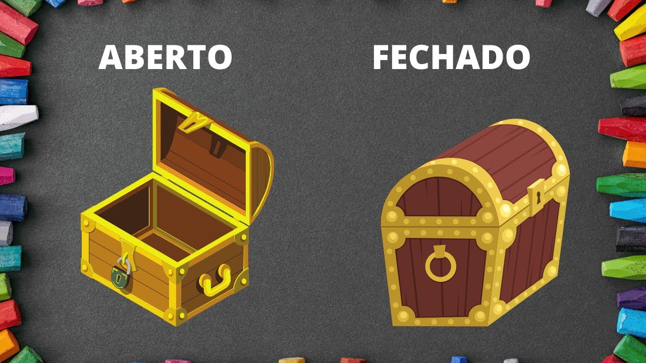 Conceitos matemáticos- Aberto e fechado aula online Educação infantil ...