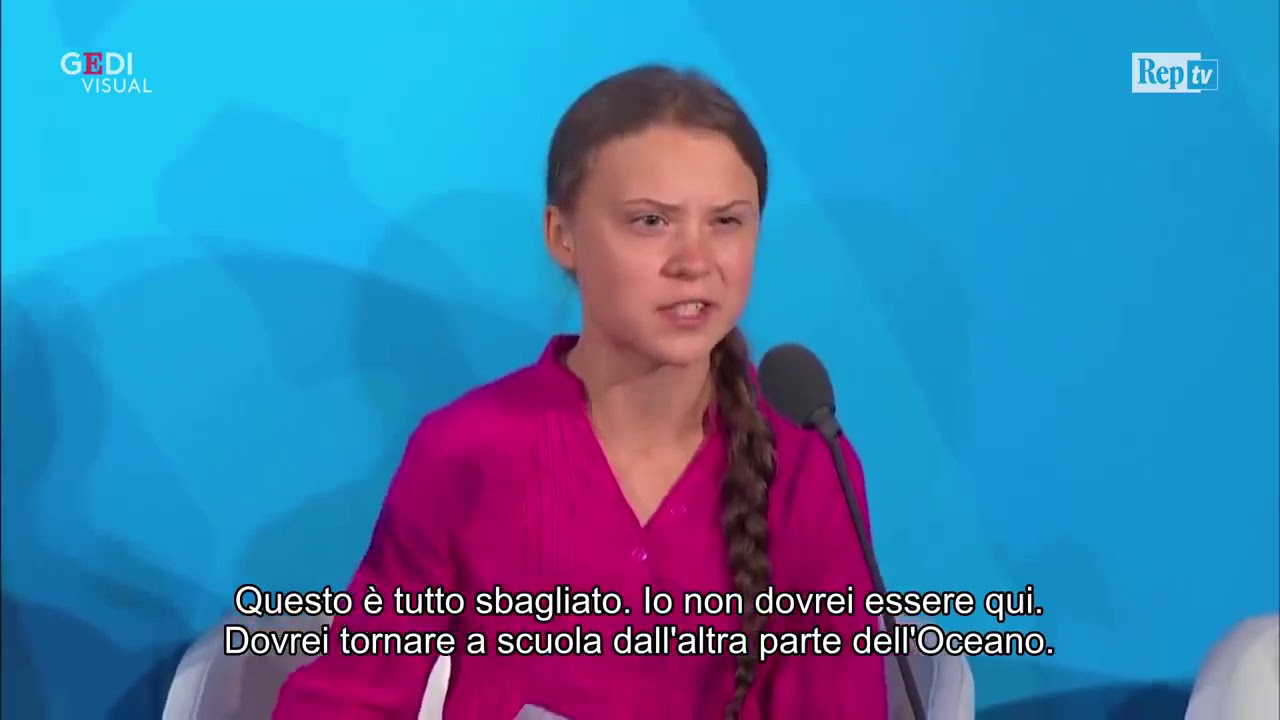 GRETA must go at school - YouTube